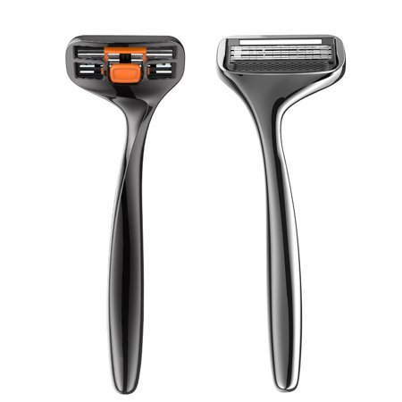 Double Edge Safety Razors,Classic Men Shaving Butterfly Open Razor ...