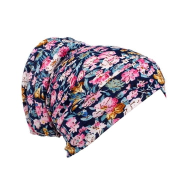 Oxodoi Unisex Comfortable Cotton Blend Chemo Cap, Turban Wrap with ...