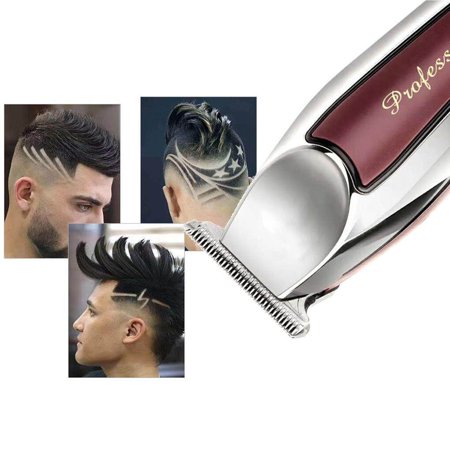 Men USB Charger Hair Clipper Mini Cutting Machine Beard Barber Razor ...