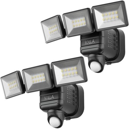 Battery Powered LED Security Light, 750lm Outdoor Motion Sensor Light ...