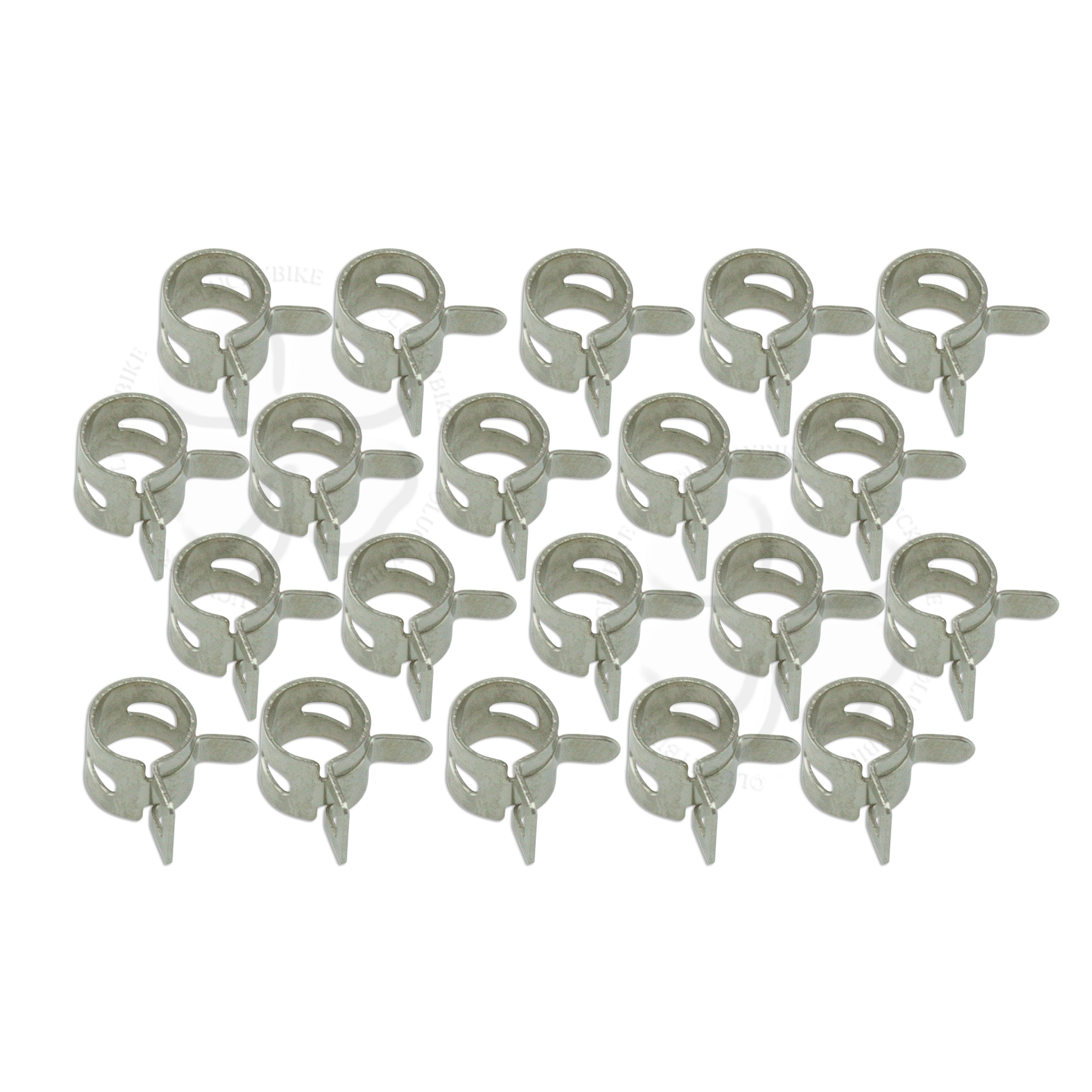 20x Hose Clamp Pack Kit 6mm TA Fastener Tube Line Pinch Clip Vacuum ...