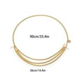 Labakihah Belt Vintage Women Waistband Metal Waist Chain Belt Wide Gold