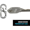 Nite Ize S-Biner Nanolock Mini Stainless Steel Carabiner for Compact ...