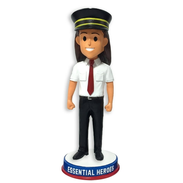 Train Conductor Engineer Essential Heroes Bobblehead Female Light Skin ...