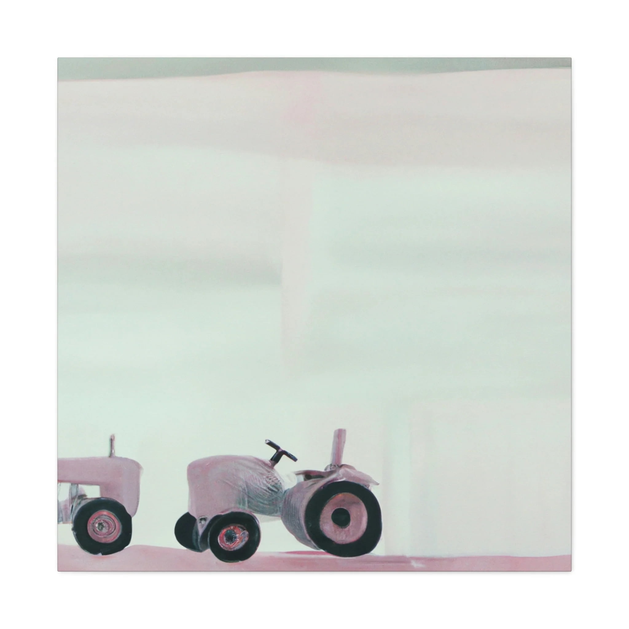 Tractor Minimalism Dreaming - Canvas - Walmart.com