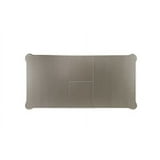 Kings Brand Furniture - Hamlin 84" Wood Rectangular Extendable Dining ...