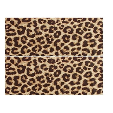 Natural Leopard Print Edible Icing image Cake Topper - Walmart.com