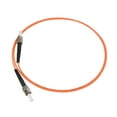3m ST/UPC-ST/UPC OM1 Multimode Simplex Fiber Optic Patch Cable (20 Pack ...