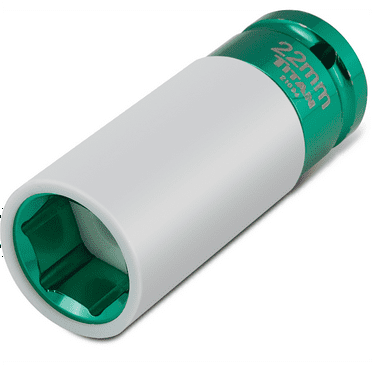 Titan 21093 1/2-Inch Drive x 21mm Non-marring Impact Deep Lug Nut ...