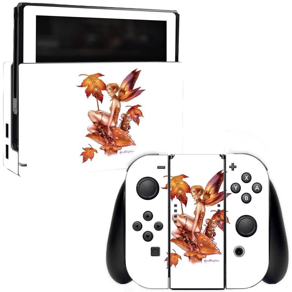 Skin Decal Wrap Compatible With Nintendo Switch Sticker Design Falling ...