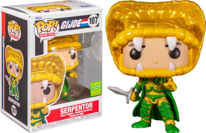 Funko POP! Retro Toys G.I. Joe Serpentor #107 Exclusive - Walmart.com