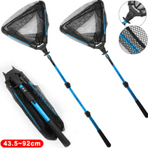 Attwood 12773-2 Medium Fold-N-Stow Folding Knot-Free Fishing Net ...