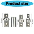 Precisions Socket Adapter Set 1/4 to 3/8 or 1/2Inch Double Head Square ...