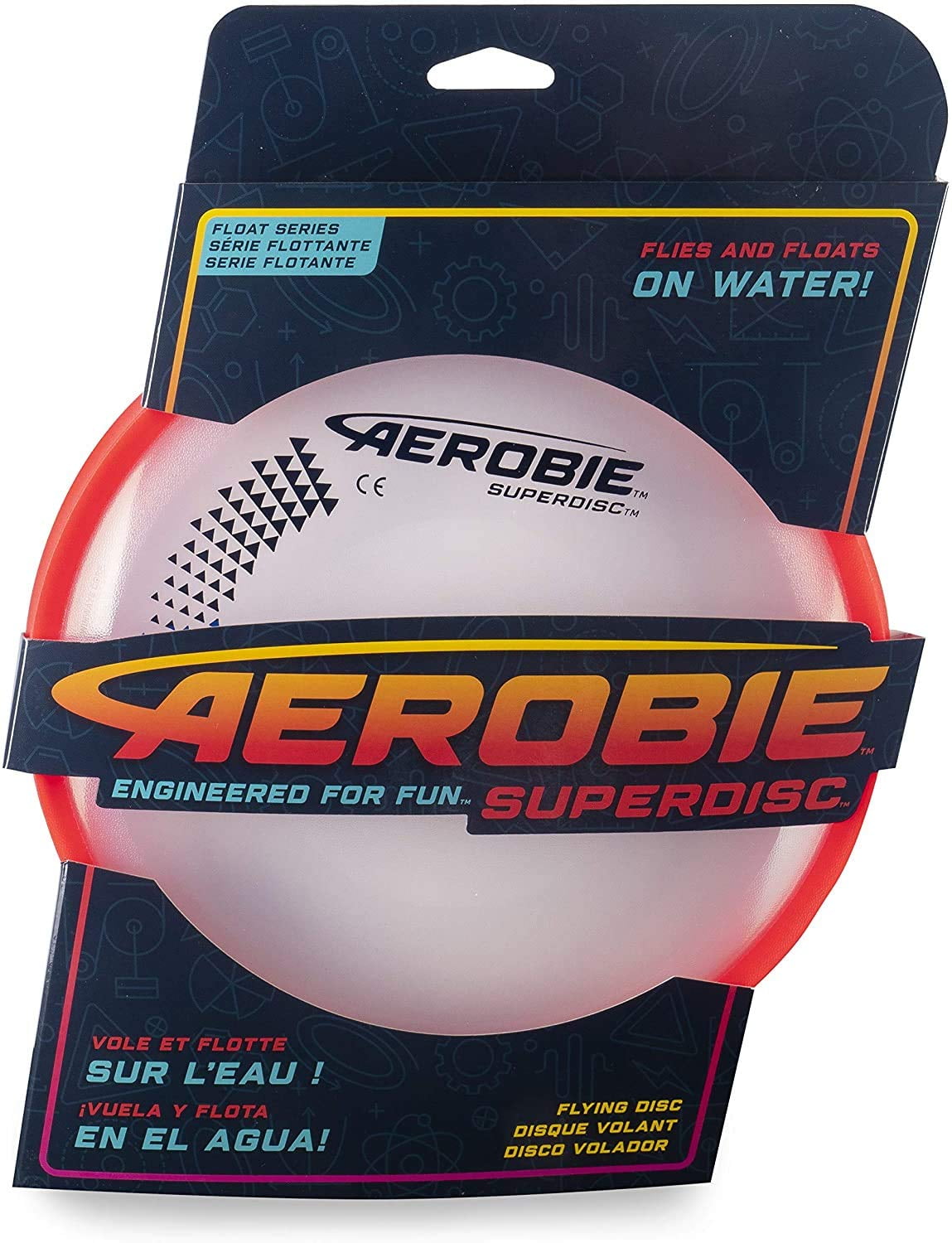Frisbee Superdisc de 25 cm de diámetro con borde acolchado para ...
