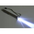 Usb mini rechargeable flashlight stainless steel strong light medical ...
