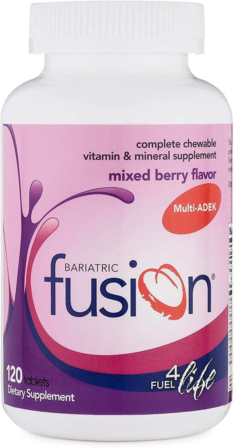 Suplemento multivitamínico masticable Bariatric Fusion 120 comprimidos ...