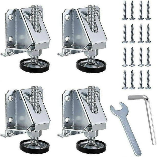 Heavy Duty Adjustable Leveling Feet Hex Nuts Lock Furniture Feet ...