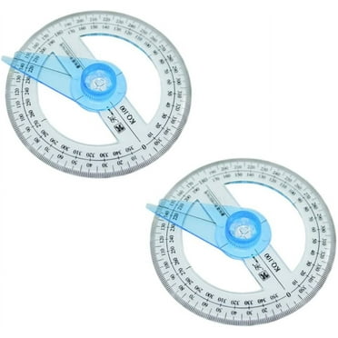 Helix Acrylic Protractor, Semi-Circle - Walmart.com