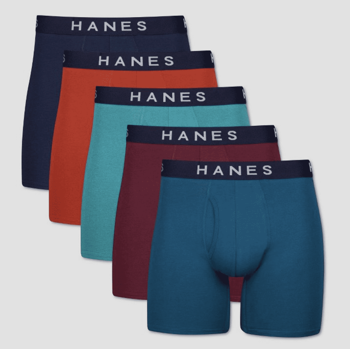 Hanes Premium Men's 5pk Boxer Briefs - Colors May Vary, Medium ...