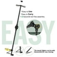 Foldable Extended Long Handle Toenail Clippers with Magnifier-4mm Wide ...