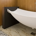 ALFI brand HammockTub2-WM White Matte 71" Solid Surface Resin Suspended ...