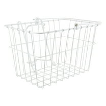 Wald 157 Heavy Duty Giant Front Delivery Basket Steel Silver 21" x 15 ...