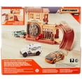 Matchbox Adventure Cars Playset Toy - Bank Robbery Set with Four Cars ...