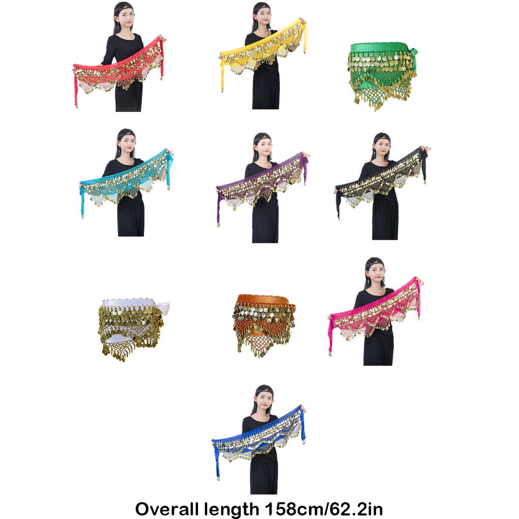 Click here for Letairis Belly Dance Waist Chain Portable Sequins... prices