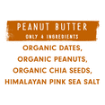 JONESBAR (Peanut Butter, 12 Count (Pack of 1)), USDA Organic Fruit ...