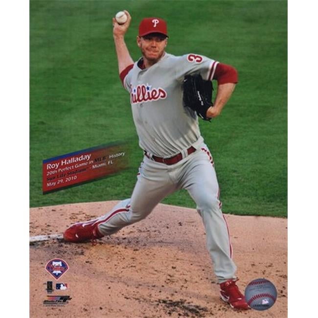 Photofile PFSAAMK16101 Roy Halladay Perfect Game Action with Overlay ...