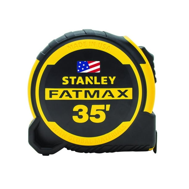 Stanley FatMax FMHT36335S 35' X 1-1/4" Yellow & Black Tape Measure ...