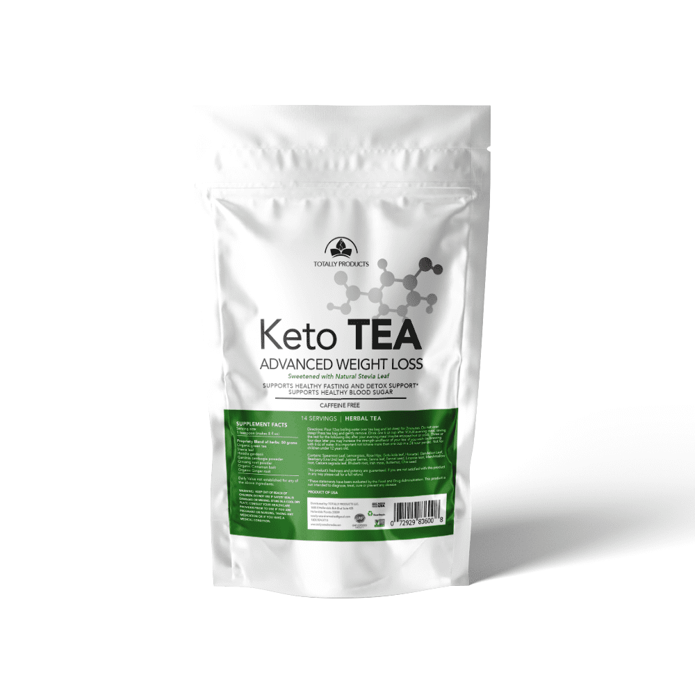 Keto Tea for Fasting - High Performance - Caffeine Free- Weight ...