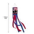 4th of July 250th Anniversary Patriotic American Flag Windsock for ...
