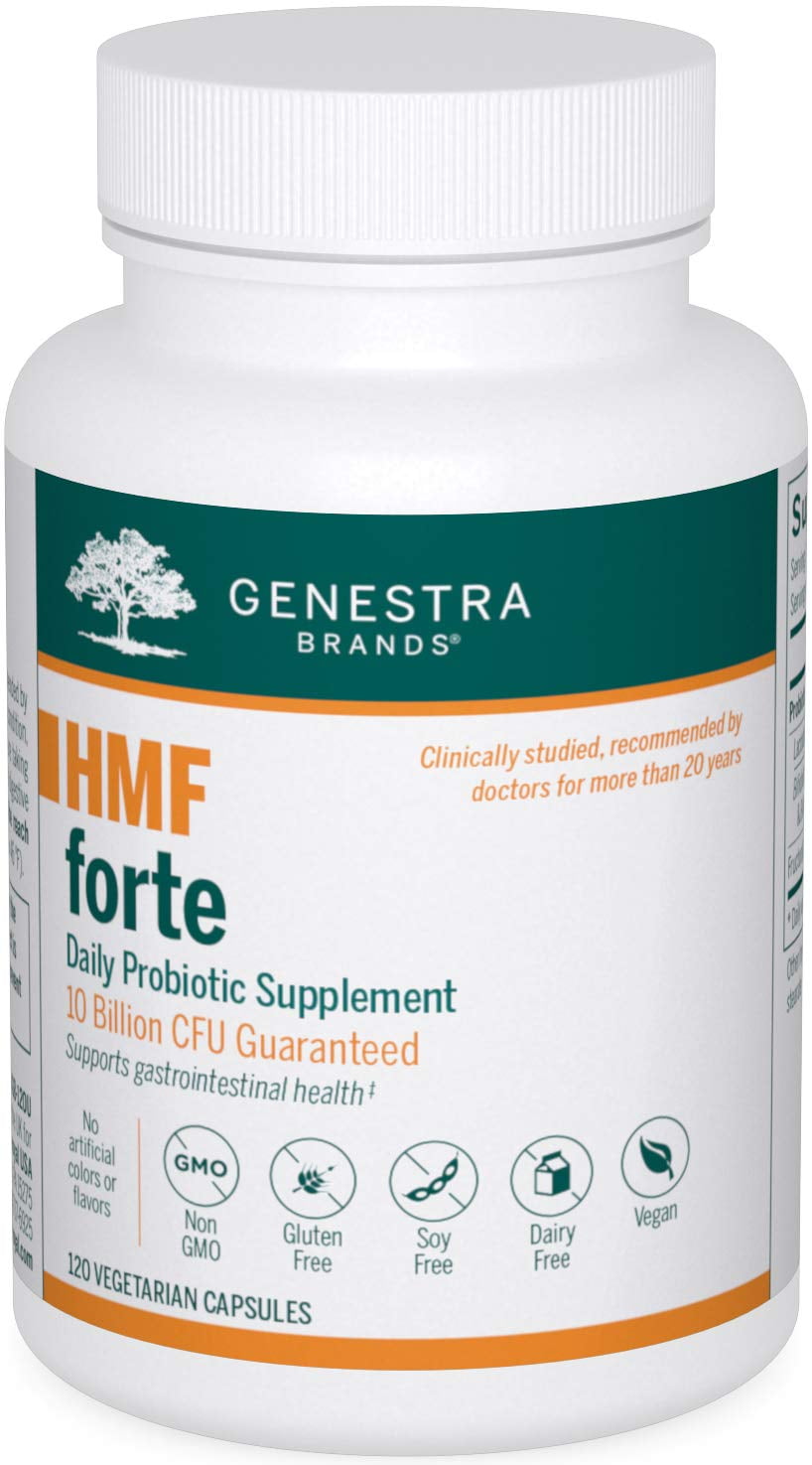 Suplemento Genestra Brands HMF Forte Probiotic 120 cápsulas | Bodega ...