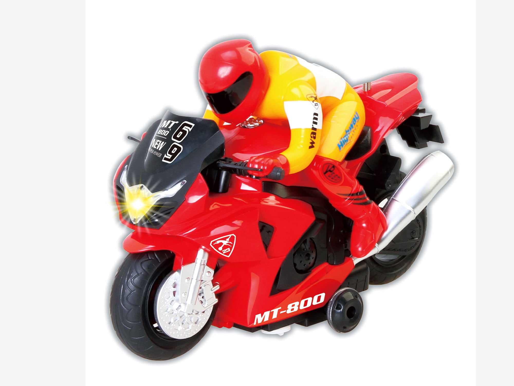 Remote Control Motorcycle Toys for Kids, RC Vehicle Educational Toy for ...