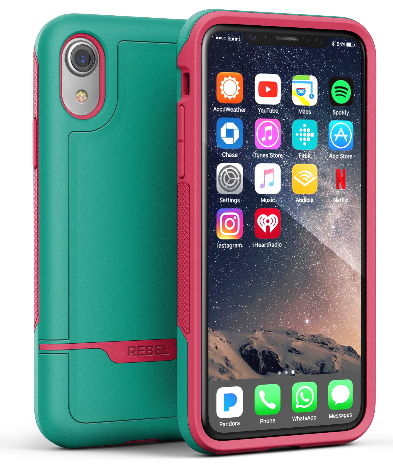 iPhone XR Protective Case, Military Grade Rugged Protection (Rebel ...