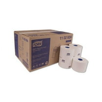 Tork Advanced Toilet Paper Roll with OptiCore, Septic Safe, 2-Ply, White, 865 Sheets/Roll, 36 ...