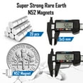 N52 Neodymium Magnets – Super Strong Rare Earth Magnets 5x5mm – Round ...