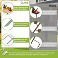 4 Pack Bee Watering Station, Metal Stake Flower Design Bee Water Feeder ...