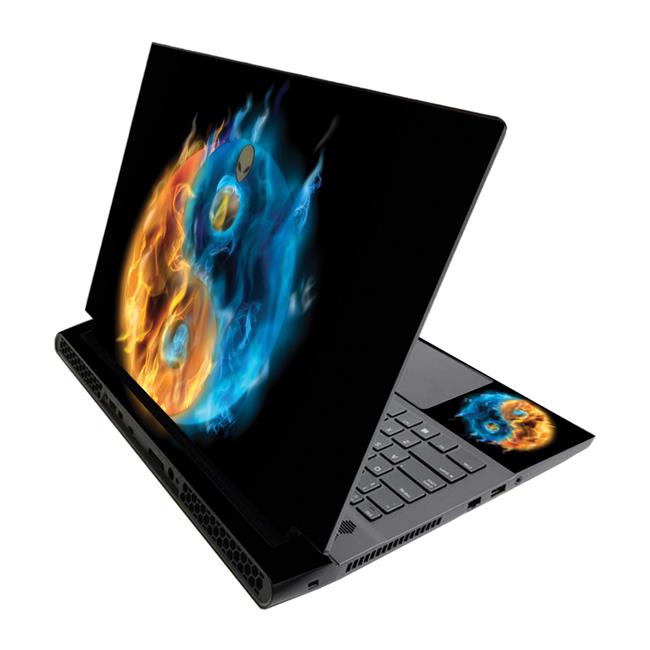 MightySkins ALWM17R320-Yin And Yang Skin for Alienware M17 R3 2020 ...