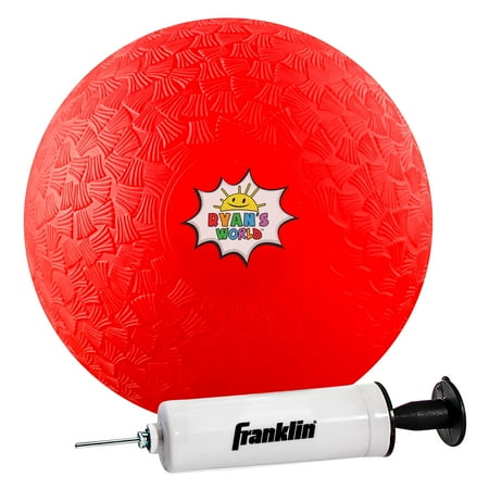 Franklin Sports Ryan's World 8.5" PVC Playground Ball - Includes Pump ...