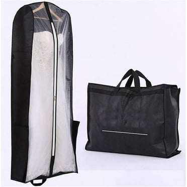 DALIX 60" Professional Garment Bag Cover for Suits Pants and Gowns ...