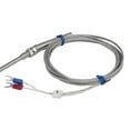 1/2/3/4/5m Cable 0-400℃ K Type Thermocouple Temperature Sensors Probe ...