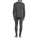 Isotoner Men's Brushed Top and Pants Base Layer Set, 2-Piece - Walmart.com