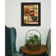 Lodge Collage I by Ed Wargo Framed Print Wall Art Wood Multi-Color ...