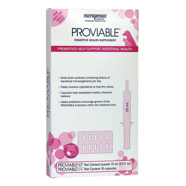 Proviable Multi-Strain Probiotic Kit for Cats & Dogs 15mL - Walmart.com