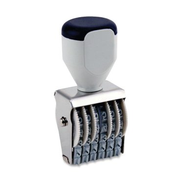2000Plus® Numbering Stamp, 6-digit, Black Ink - Walmart.com