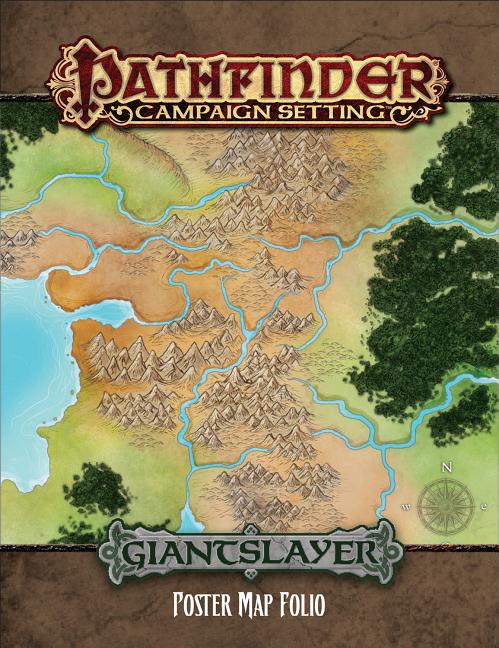 Pathfinder Campaign Setting: Giantslayer Poster Map Folio (Paperback ...