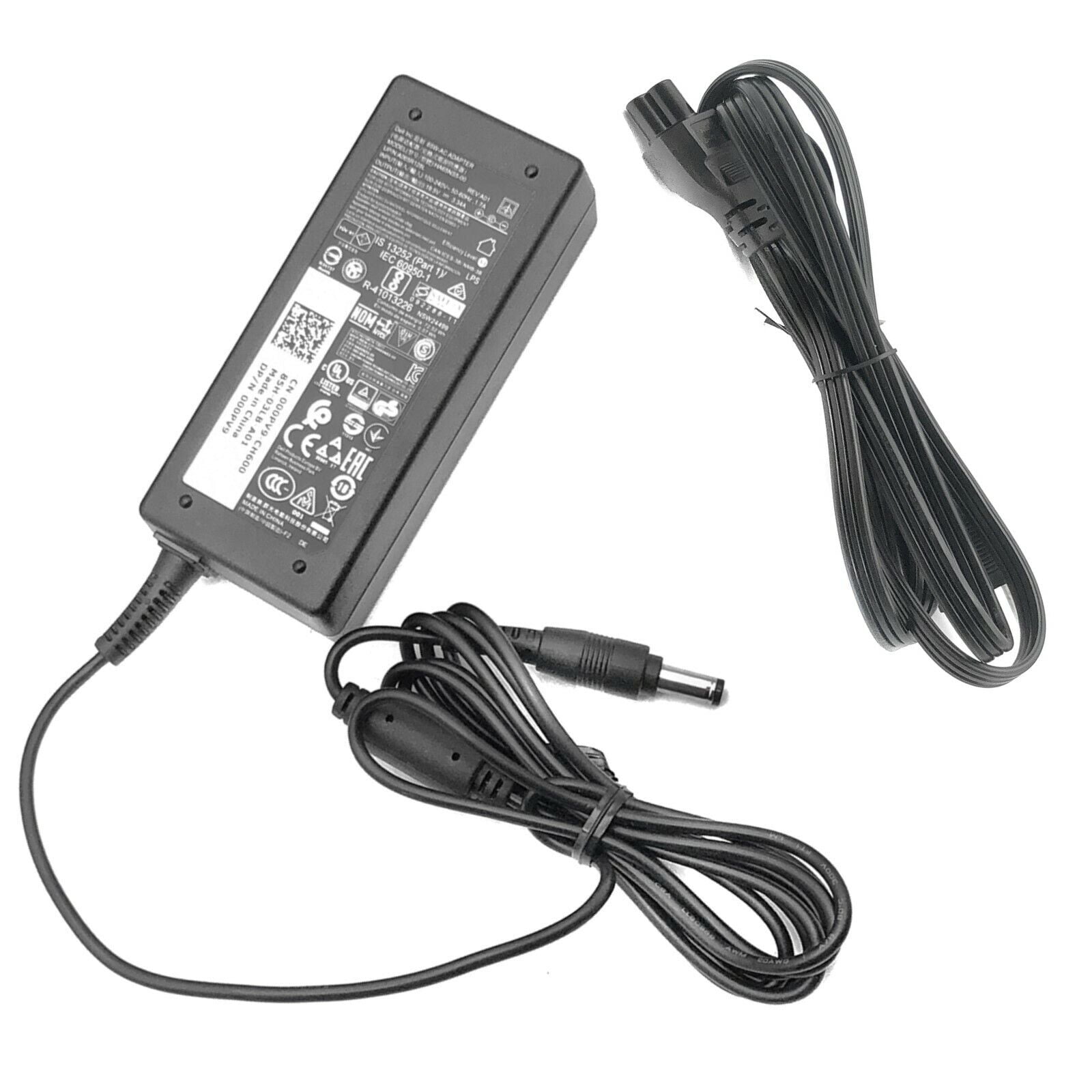 New Genuine Dell AC Adapter For S2340 S2440 S2740 Monitor Charger W/P ...