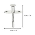 10pcs Spring-loaded Bolt Stainless Steel Latches Plunger Latches for ...
